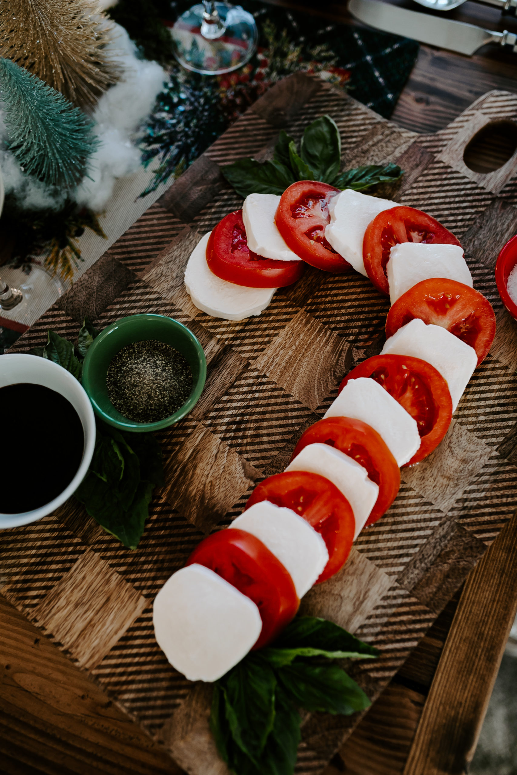 Christmas Caprese Salad | KBStyled