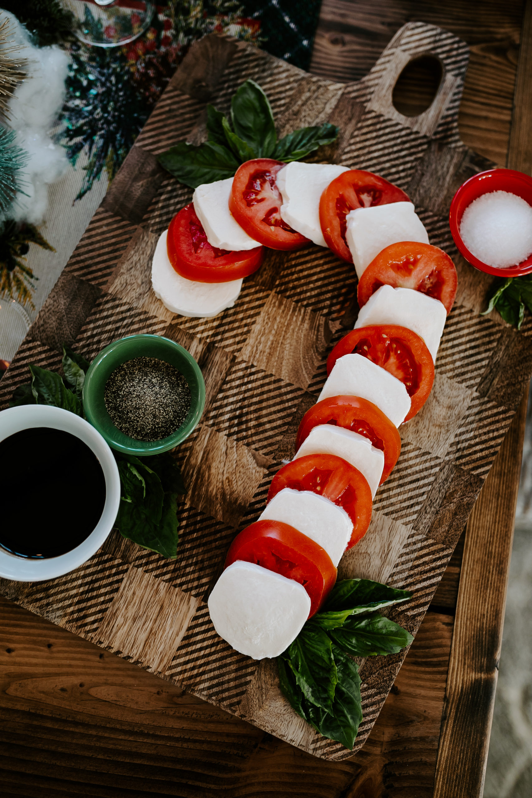 Christmas Caprese Salad | KBStyled
