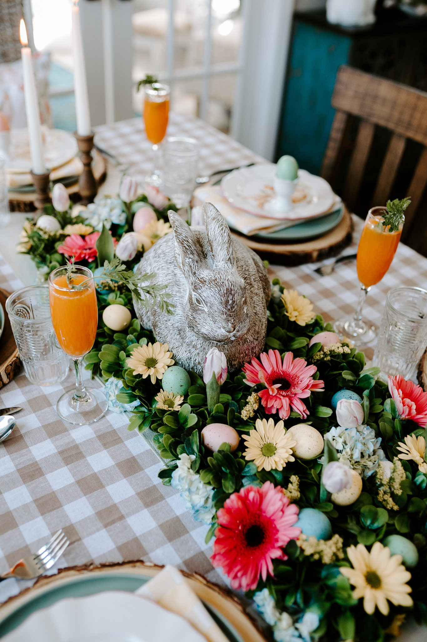 Garden Easter Tablescape | KBStyled