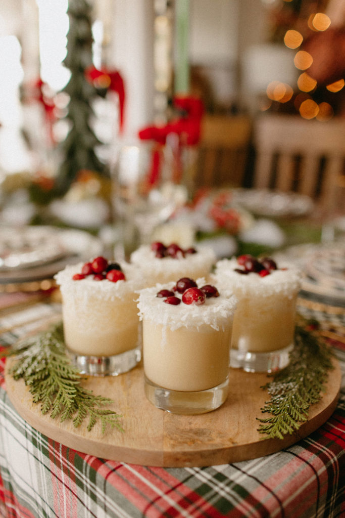 White Christmas Rum Punch Cocktail | KBStyled